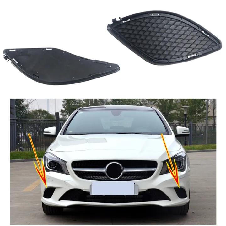 For Benz CLA W117 Front Grille Guard Left Right Fence Front Bumper ...
