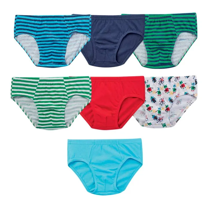 MSE Kids Brief Rapkin 7pcs 100% Cotton 4-12 y.o MKU | Lazada PH