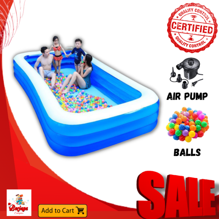EB- Bestway Small/ Medium/ Large Size Inflatable Pool or Swimming Pool ...