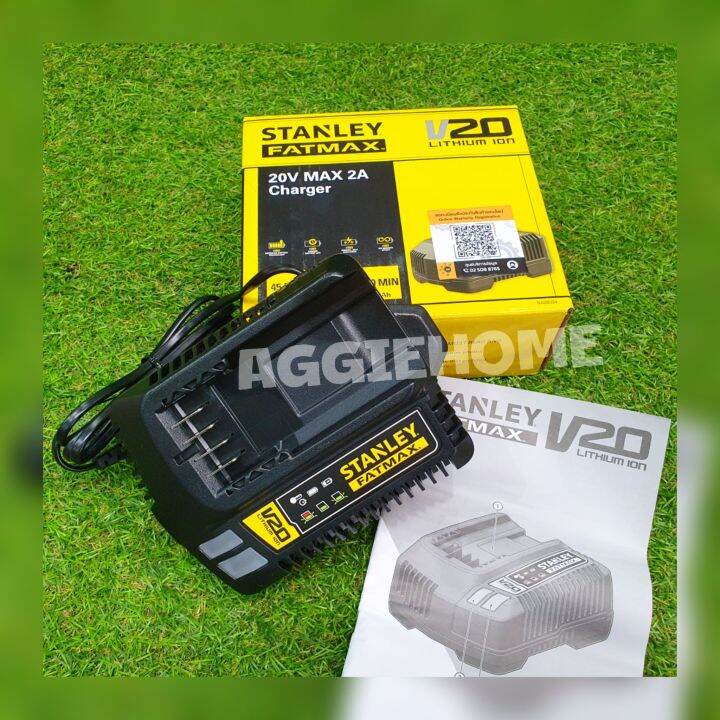 STANLEY แท่นชาร์จแบตเตอรี่ รุ่น SC200-B1 20V. MAX 2A Charger แท่นชาร์จ LITHIUM ION | Lazada.co.th