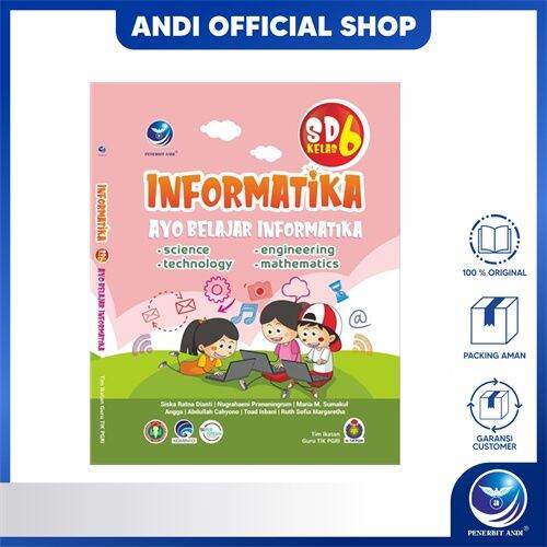 Penerbit Andi - Ayo Belajar Informatika Sd Kelas 6 | Lazada Indonesia