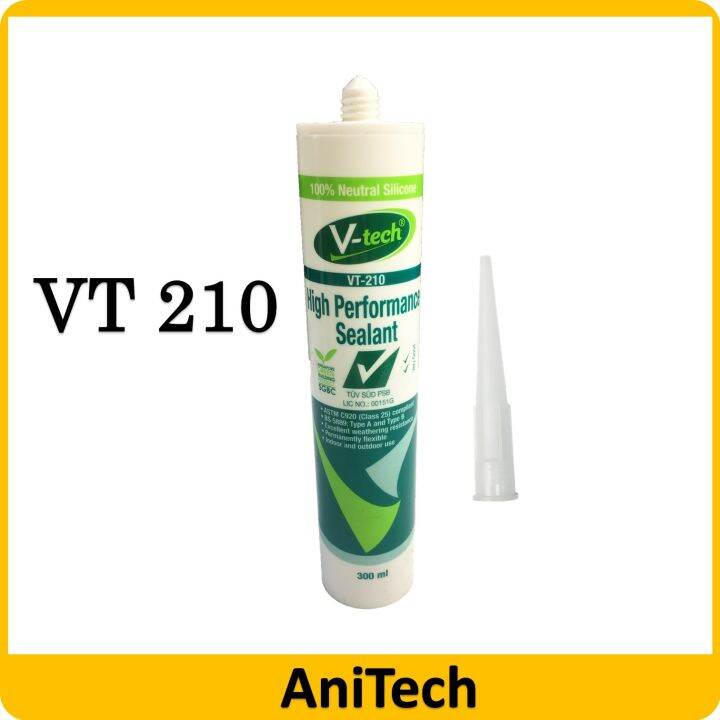 COMBO VT-210 HIGH PERFORMANCE SEALANT With 11 inch Silicone Caulking ...
