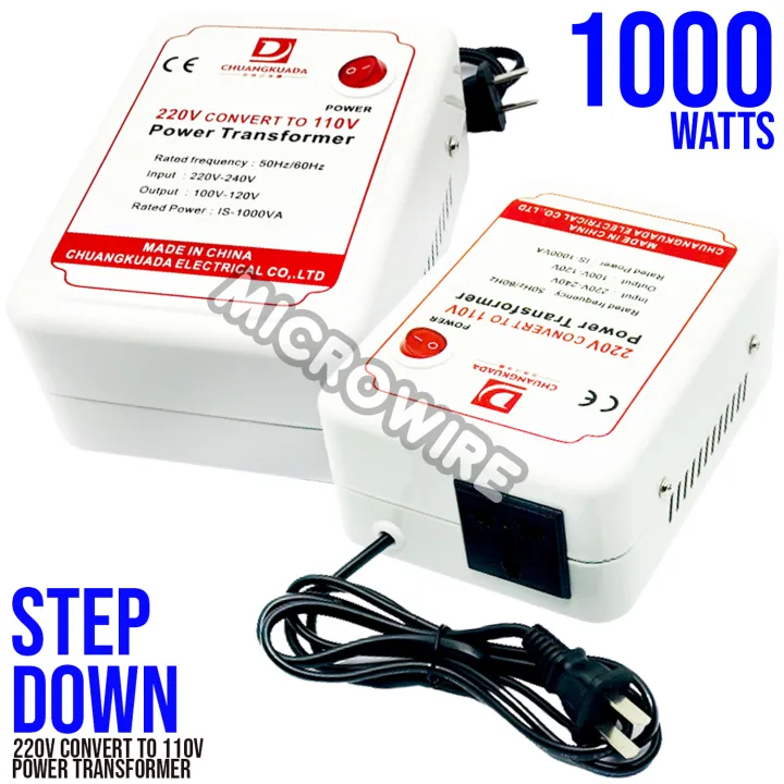 1000W Step Down Power Transformer Heavy Duty | Lazada PH