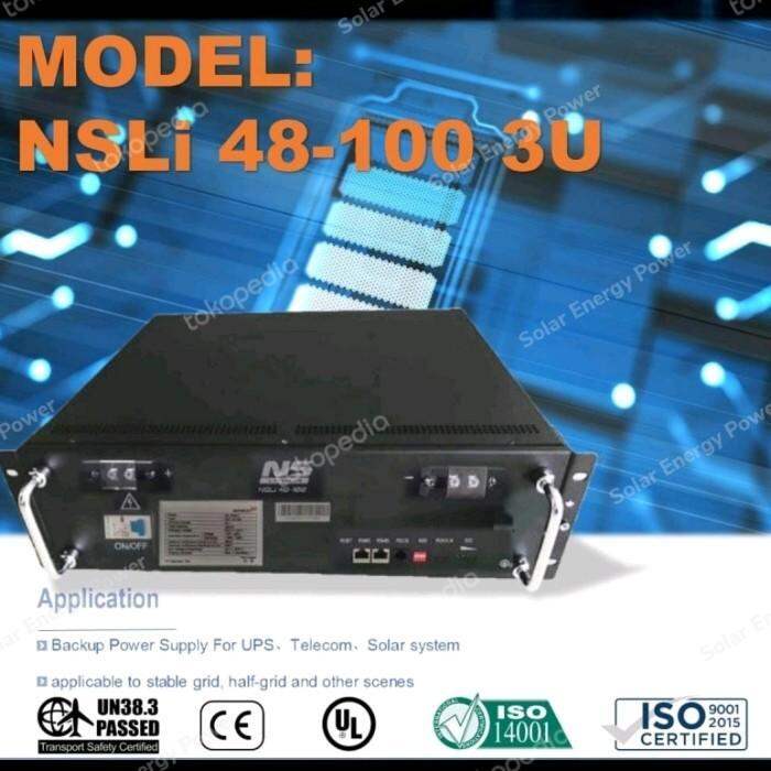 NEW BATTERY LITHIUM TKDN LIFEPO4 NS NIPRESS 48V 100AH BEST PERFORMANCE ...