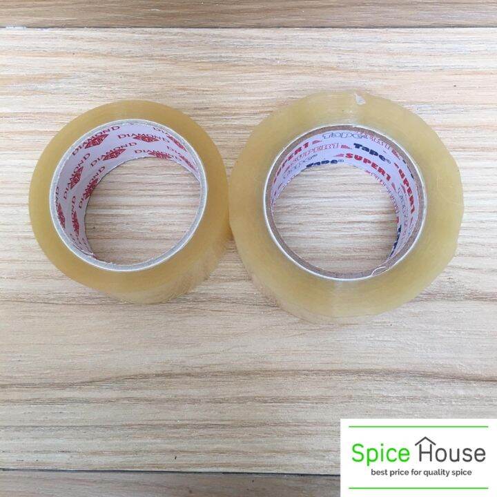 Packing Tape 2 inches x 100 meters x 200 meters Clear Tape Diamond ...