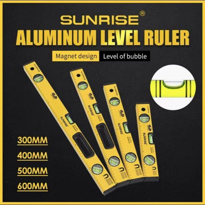 Sunrise ALUMINUM LEVEL RULER / LEVEL BAR | Lazada PH
