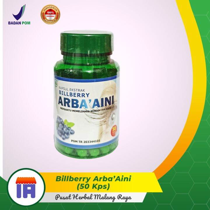 BILLBERRY ARBA AINI VITAMIN MATA / OBAT MATA MIN / OBAT MATA PLUS ...
