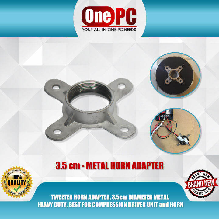 TWEETER HORN ADAPTER, 3.5cm DIAMETER METAL HEAVY DUTY, BEST FOR ...