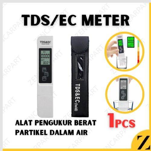 Alat Ukur Hidroponik TDS & EC Meter Alat Ukur PH Dan TDS Tester Digital ...