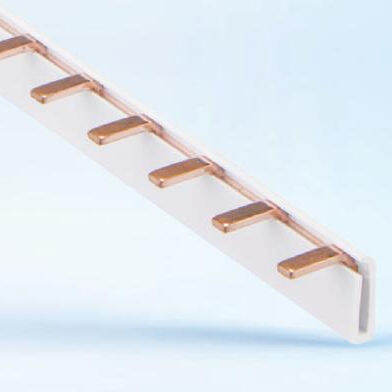 MCB COPPER BUSBAR 1POLE WITH PLASTIC INSULATED / MCB BUSBAR / COPPER ...