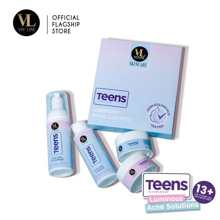 Viyline Teens Luminous Acne Solutions Kit | Lazada PH