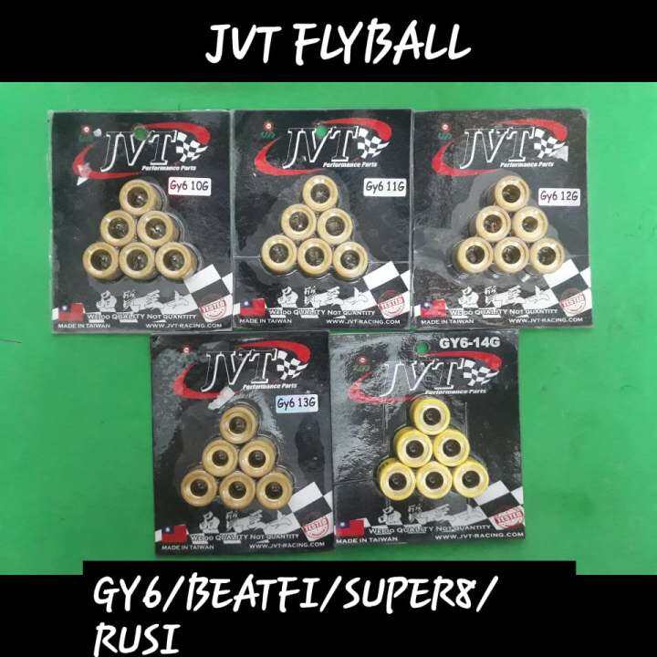 JVT FLYBALL SIZE: 8G,9G,10G,11G,12G,13G,14G,15G, 16G MODEL: GY6/BEATFI ...
