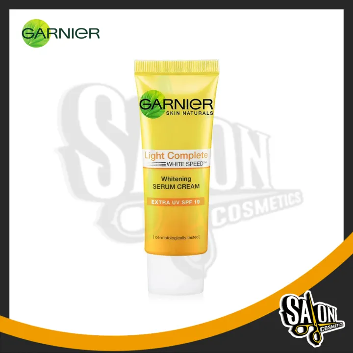 GARNIER Light Complete White Speed Yuzu Whitening Serum Cream SPF19 ...