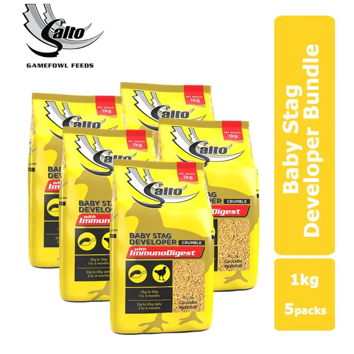 Salto Baby Stag Developer Crumble, 1kg (Bundle of 5 pcs) | Lazada PH