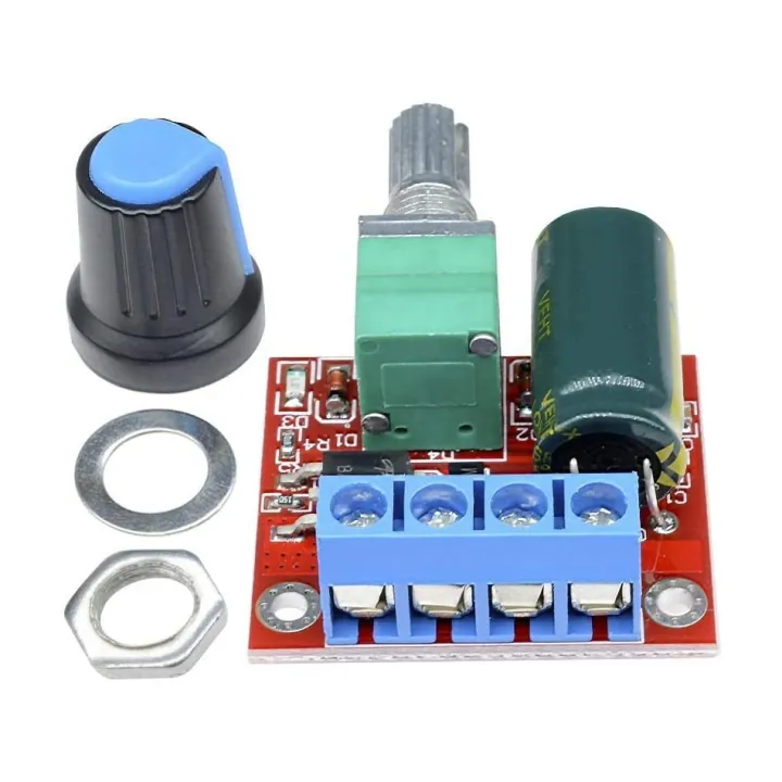 5A 90W PWM 12V DC Motor Speed Controller Module DC-DC 4.5V-35V Adjustable Speed Regulator ...