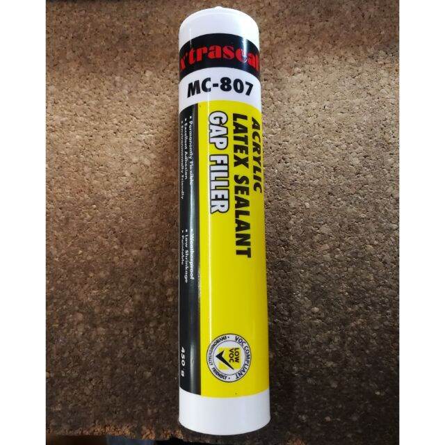 แด๊ป ซิลิโคน อะครีลิคซีแลนท์ Acrylic Sealant สีขาว MC-807 X'traseal ...