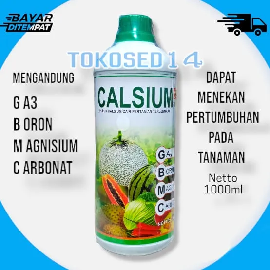 PUPUK CALSIUM CAIR 1 LITER - perangsang hunga penguat bunga | Lazada ...