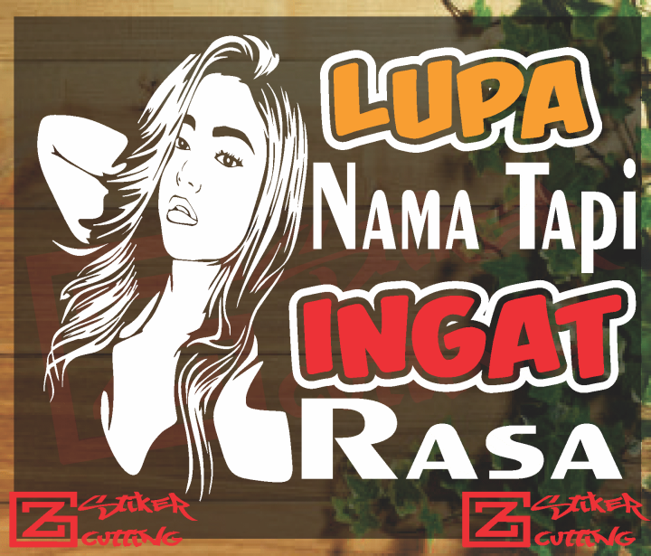 Sticker Cutting Mobil Keren Terbaru Kaca Bodi Pintu Samping Bemper ...