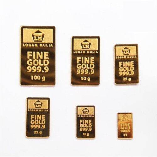 Aksesoris Mahar Replika Logam Mulia | Lazada Indonesia