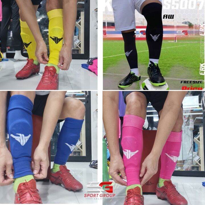 ถุงเท้าฟุตบอล ถุงเท้าตัดข้อ EUREKA Sleeve SockS มี 5 สี ดำ,ขาว เหลือง ...