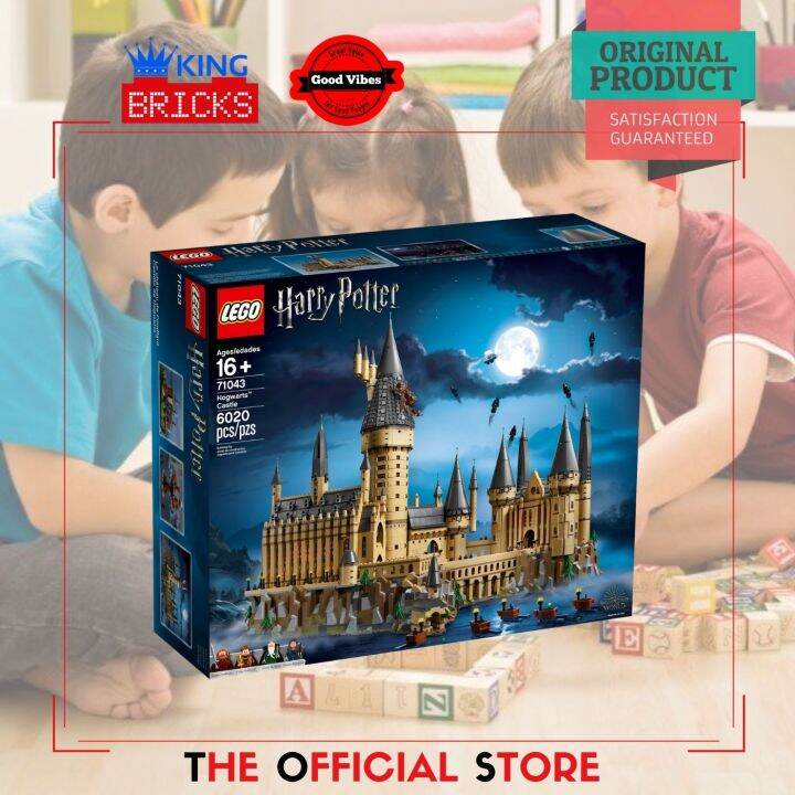 LEGO Original HARRY POTTER 71043 Hogwarts Castle - Mainan Anak Kreatif ...