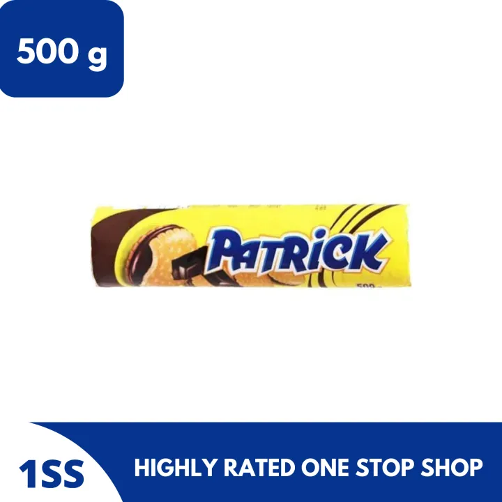 Patrick Choco Cream Filled Biscuits, 500g | Lazada PH