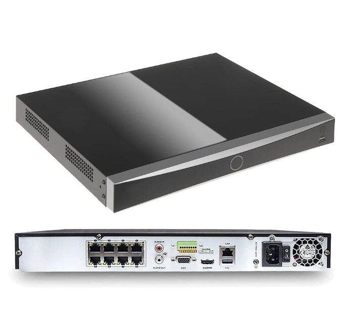 Hikvision AcuSense 12MP 8CH POE 4K NVR DS-7608NXI-I2/8P/S For CCTV Camera System | Lazada.co.th