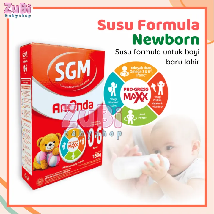 SGM Ananda 0-6 Bulan 150g Susu Formula Bubuk Perlengkapan Baby Baru ...