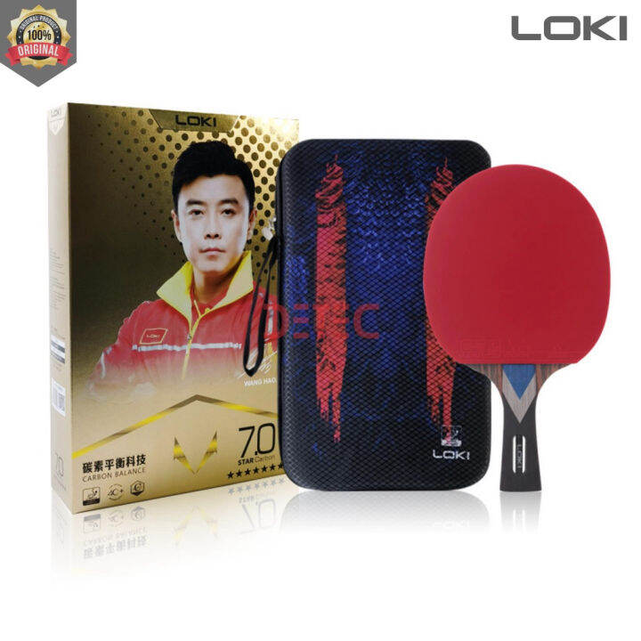 LOKI R SERIES 7 STAR Carbon Pingpong bat - Tenis Meja Raket | Lazada ...