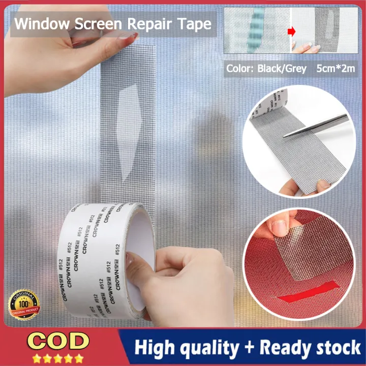 Window Screen Repair Tape for Windows or Doors-5cm*2m, Waterproof ...