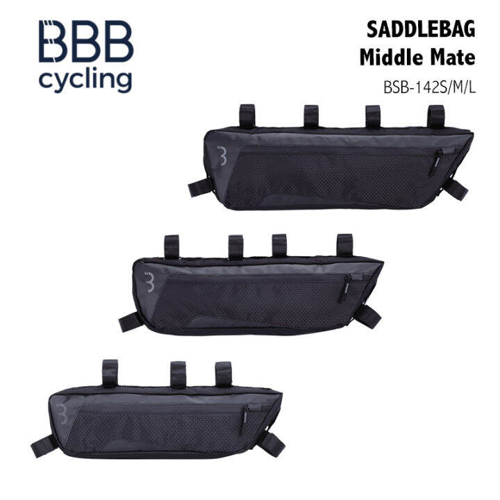 BBB Saddle Bag Bikepacking Middle Mate S/M/L (BSB-142S/M/L) | Lazada ...
