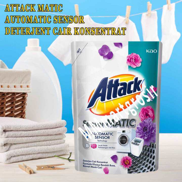 ATTACK MATIC/ Automatic Sensor/ Deterjent Cair Konsentrat/Attack Liquid ...