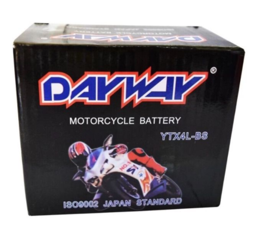 Motorcycle Battery Dayway 4L 12v | Lazada PH