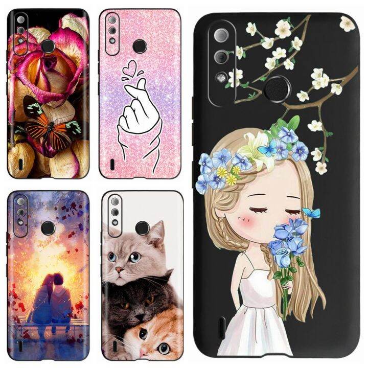 For Itel A56 Case Cute 3D Printing Soft Silicone Cover Case For Itel ...