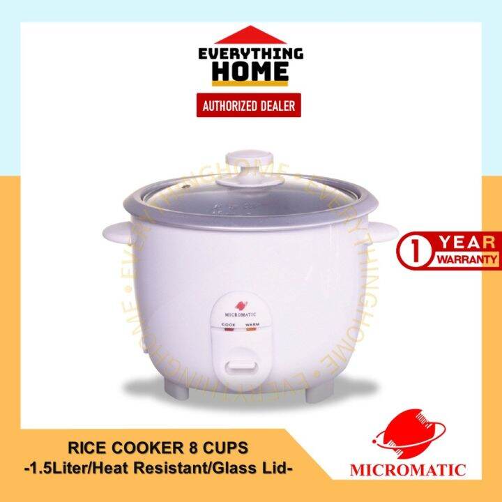 COD Micromatic 1.5 Liter (8 Cups) Rice Cooker / MRC-550 | Lazada PH
