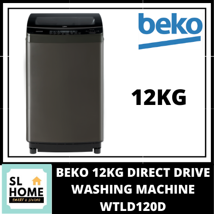 BEKO 12KG WTLD120D DIRECT DRIVE PROSMART INVERTER WASHING MACHINE | Lazada