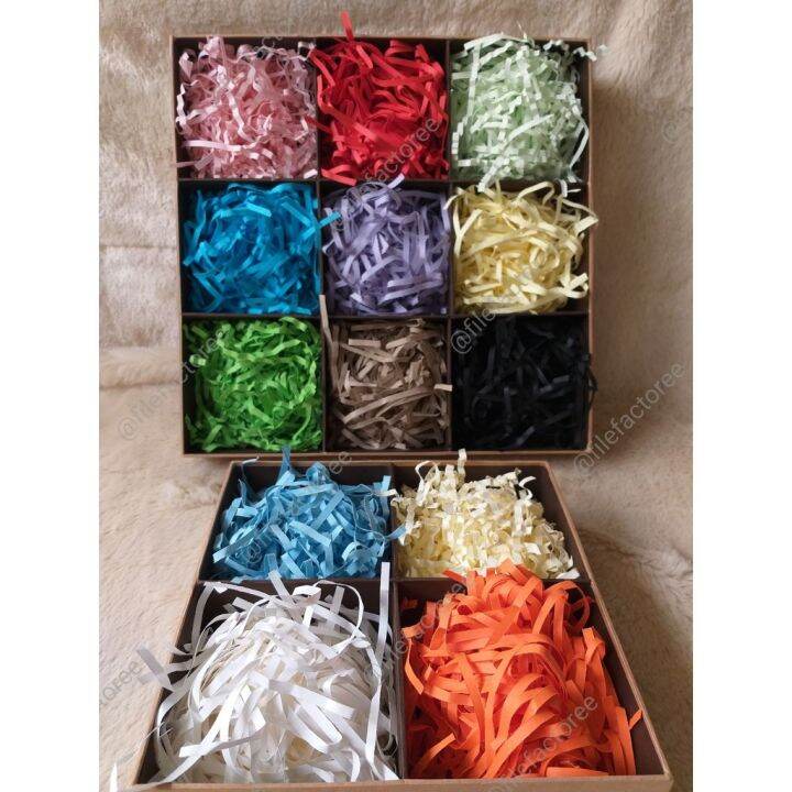 200 grams BIG SAVINGS Shredded Paper / Box Fillers / Paper Fillers (200 ...