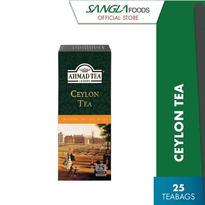 Ahmad Tea Ceylon 25 Teabags (Halal Certified) | Lazada