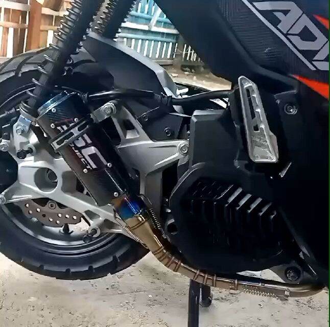 Knalpot Racing SC PROJECT BIRU KARBON NMAX VARIO AEROX LEXI XMAX PCX ...