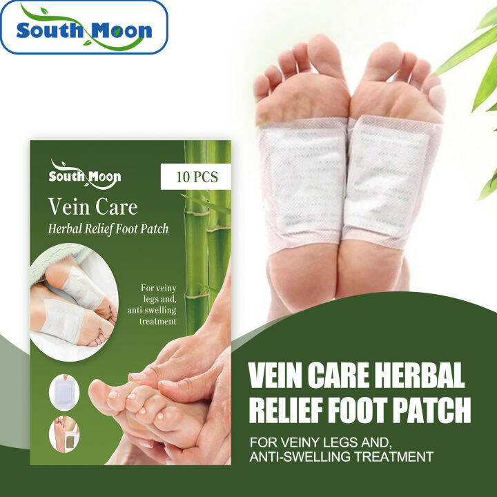 South Moon Vein Care Foot Patch Varicose Veins Vasculitis Patch ...
