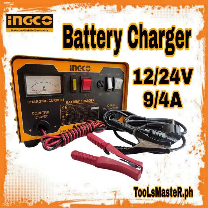 Ingco Battery Charger Ing Cb1601 12 24v 9 4a Lazada Ph