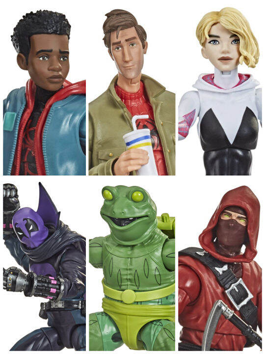 ML Legends Into the Spiderverse Miles Peter Parker Gwen Prowler Hand ...