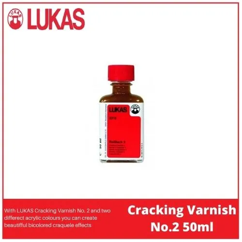LUKAS Cracking Varnish No.2 50ml - German Quality | Lazada PH