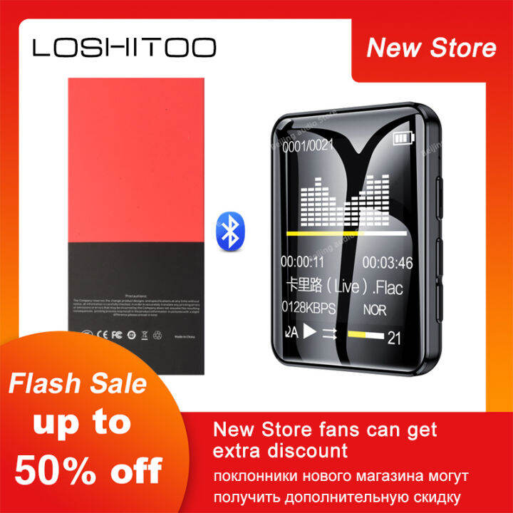 2022 NEW MP3 Player Bluetooth Full Screen Walkman Portable mp3 players ...