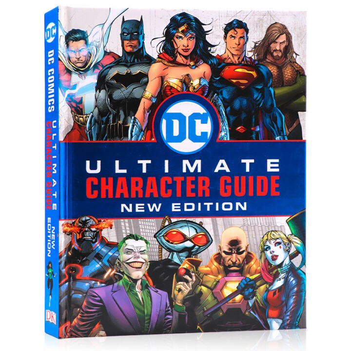 DK produces a new version of DC cartoon hero character Guide English ...
