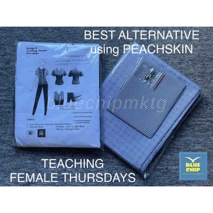 Alternative DepED Teacher's Uniform for Women's *by SET* (Men's Uniform ...