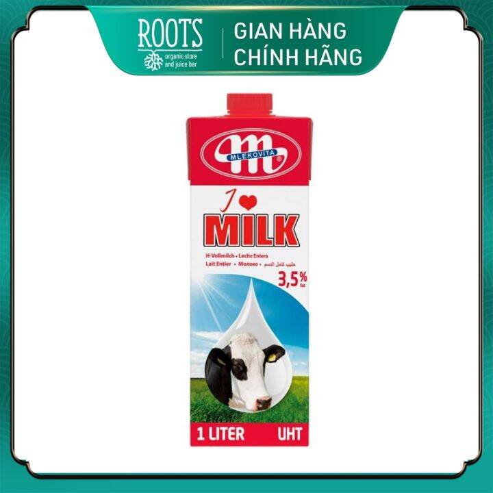 Sữa Tươi Nguyên Kem Tiệt Trùng, I Love Milk, Full Cream, 3.5% Fat (1L ...