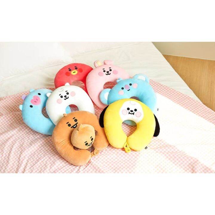 Official Line Friends BT21 Baby Neck Pillow - Koya Rj Shooky Mang ... Official Line Friends BT21 Baby Neck Pillow - Koya Rj Shooky Mang ...