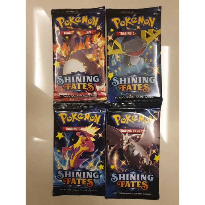 pogs toys Pokemon Trading Card Game Booster Pack (Shining Fates ...