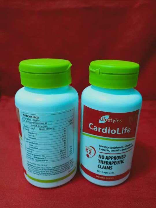 Lifestyles Cardiolife capsules | Lazada PH